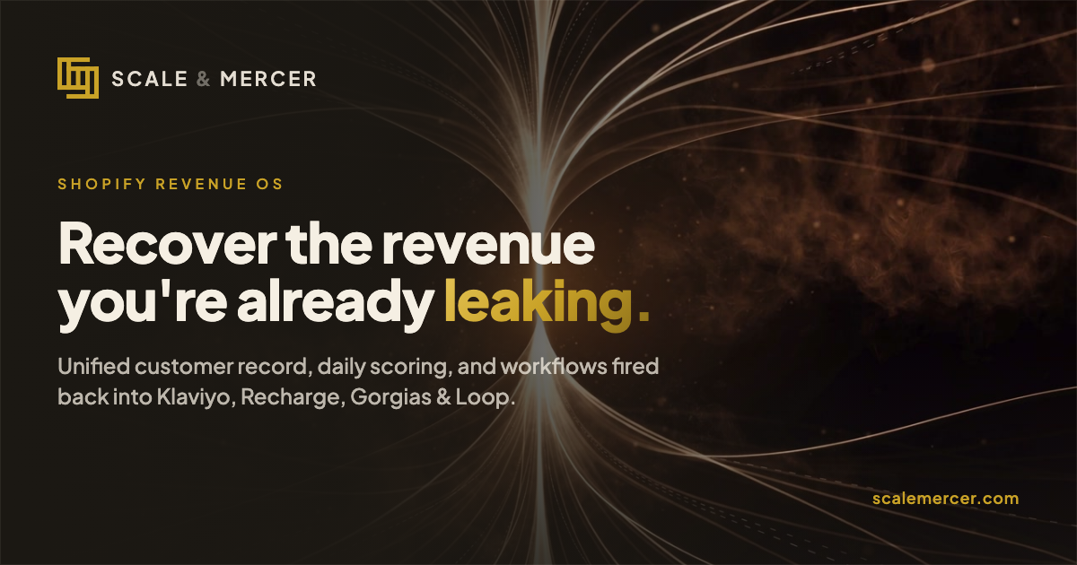 Scale & Mercer | Revenue Infrastructure for High-Ticket Businesses ...